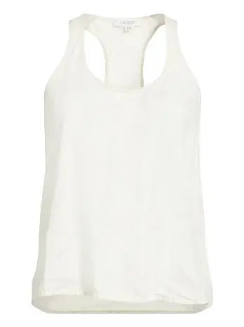 Crossley Linen Top - White