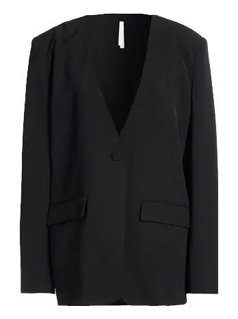 Imperial Single-breasted Blazer - Black