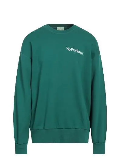 Aries Sweatshirt Crafted From Cotton - Green