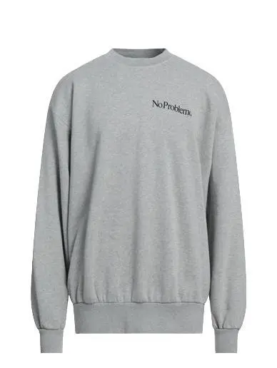 Aries Cotton Fleece Sweatshirt - Grey
