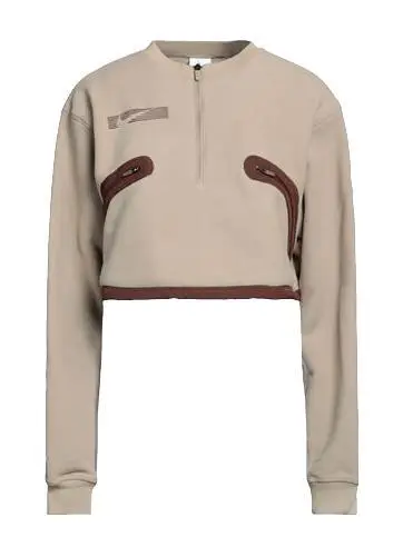 Nike Sweatshirt In Polyester, Nylon, And Elastane - Beige