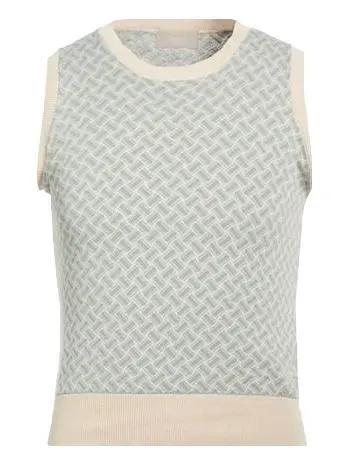 DRUMOHR Cotton And Linen Sleeveless Sweater - Blue