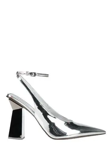 Valentino Garavani Leather Pumps - Silver