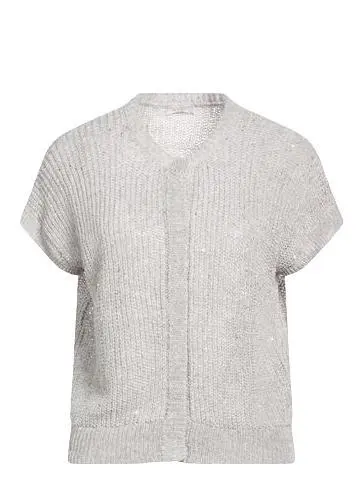 Peserico Knitted Cardigan - Grey