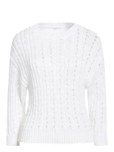 Peserico Viscose Blend Sweater - White