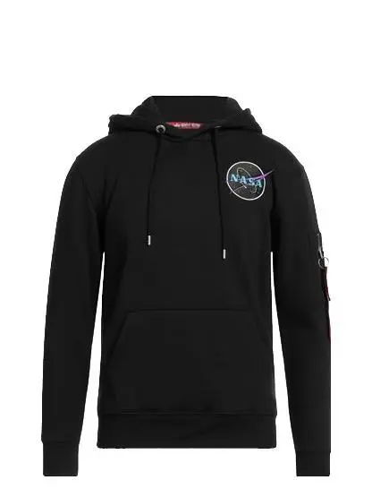 Alpha Industries Cotton-blend Fleece Sweatshirt - Black