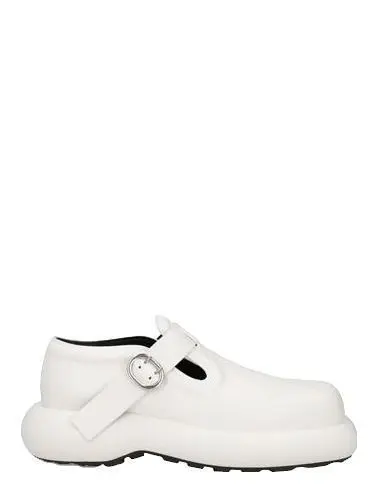 JIL SANDER Loafers In Calfskin - White