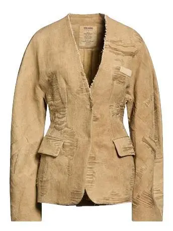 UMA WANG Single-breasted Blazer - Beige