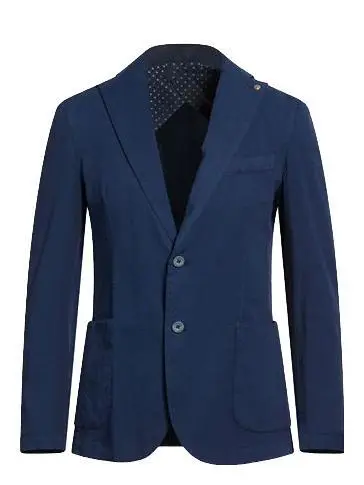 BARBATI Single-breasted Blazer - Navy