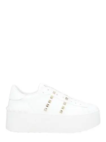 Valentino Garavani Leather Sneakers - White