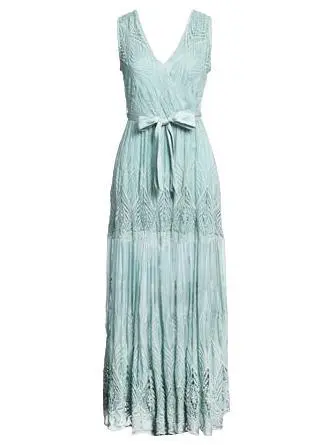 Guess Maxi Dress With Lace - Sage Green