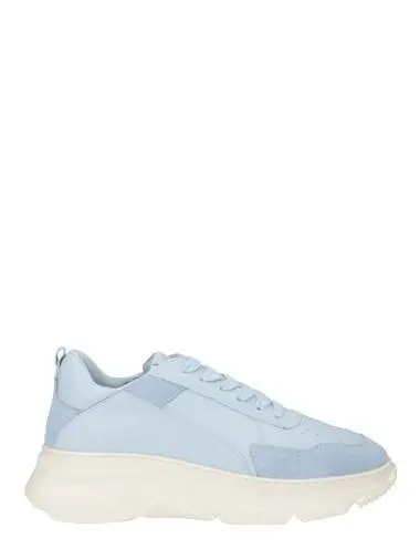 COPENHAGEN  Sky Leather Sneakers - Blue