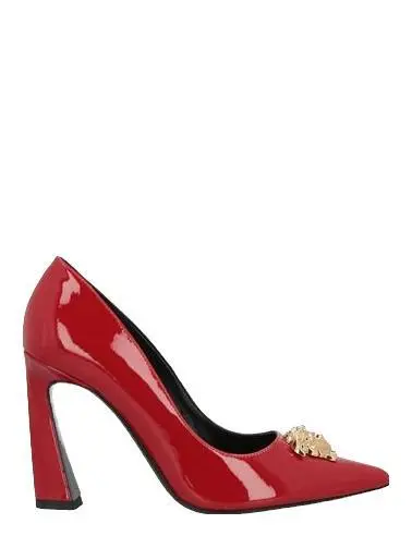 Versace Pumps In Leather - Red