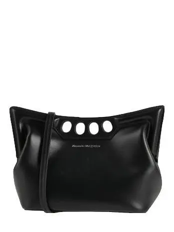 Alexander McQueen Leather Crossbody Bag - Black