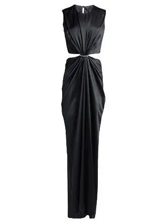 Max Mara Maxi Silk Dress - Black