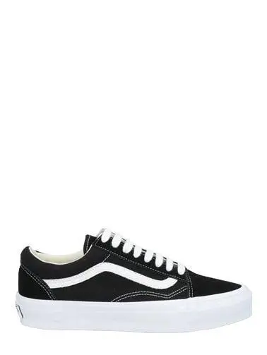 VANS Leather And Textile Sneakers - Black
