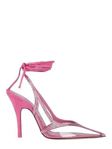 Attico Pumps With Crystals - Pink