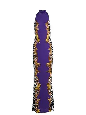 Versace Maxi Dress - Purple