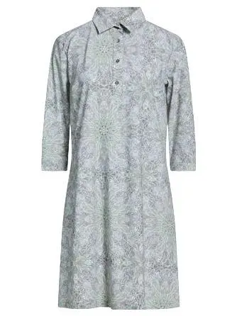 RRD Paisley-print Mini Shirt Dress - Sage Green