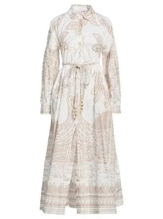 CONNOR & BLAKE Maxi Shirt Dress - White
