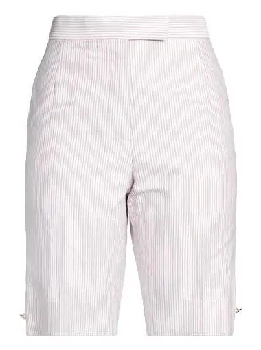 Thom Browne Striped Cotton Shorts - Red