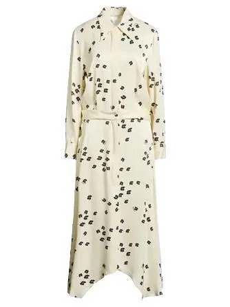 BALLANTYNE Maxi Shirt Dress - White