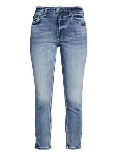 Armani Exchange Skinny Jeans With Logo - Blue
