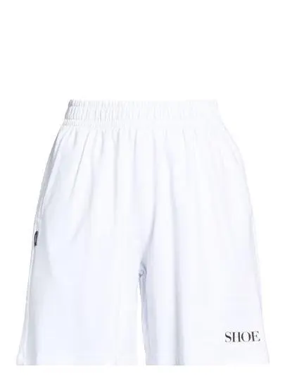 SHOE Athletic French Terry Shorts - White