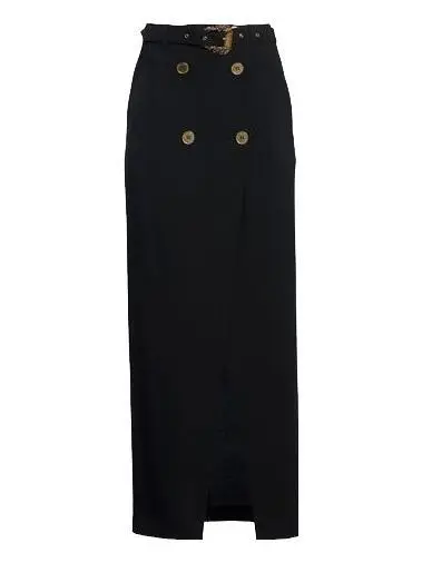 Versace Maxi Wrap Skirt - Black