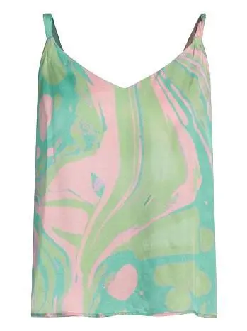 Pinko Satin Camisole - Green