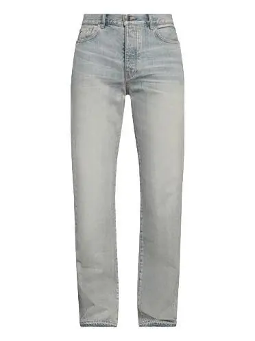 Amiri Cotton Straight-leg Jeans - Blue