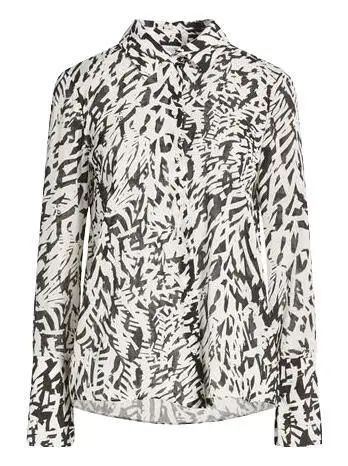 Patrizia Pepe Crepe Shirt - White