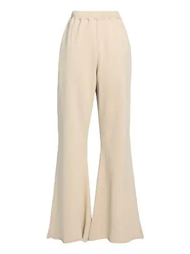 Aries Cotton Flared Pants - Beige