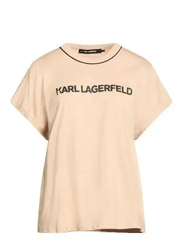 Karl Lagerfeld T-shirt Organic Cotton - Beige