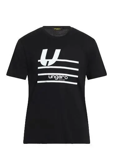 UNGARO T-shirt Size Cotton - Black