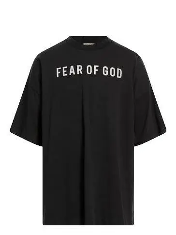 Fear Of God T-shirt Size Cotton - Black