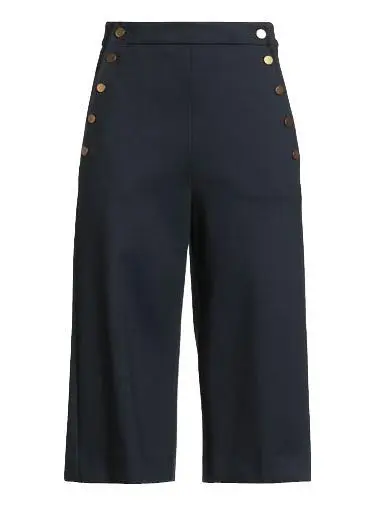 Max Mara Culottes In Wool Blend - Navy
