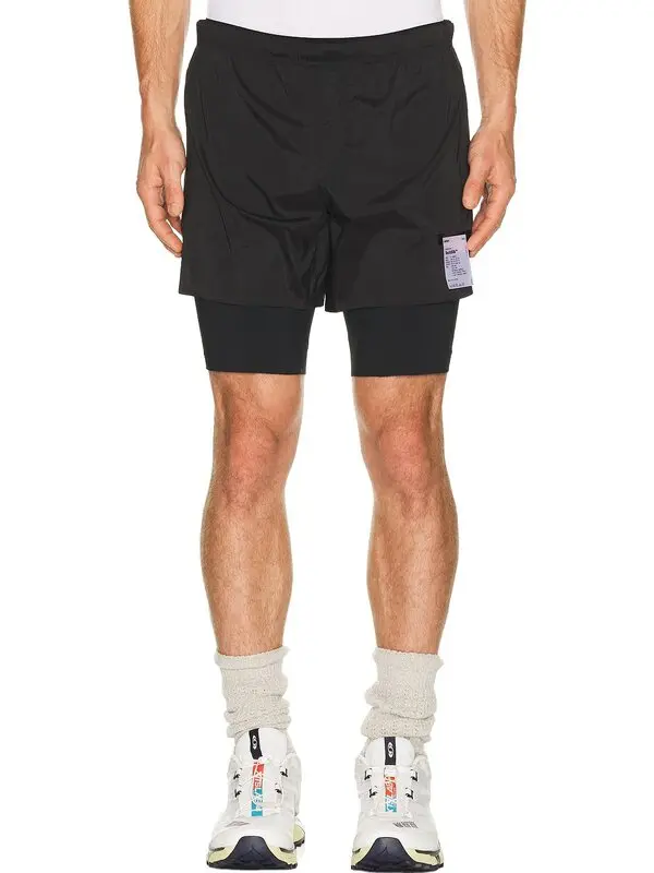 Satisfy Techsilk 8 Shorts - Black