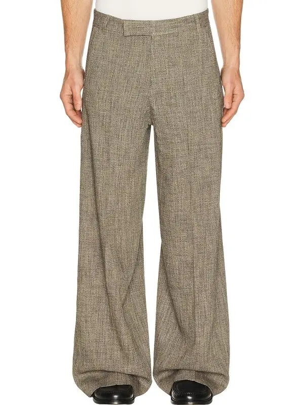 WON HUNDRED Eron Trousers - Salt & Pepper
