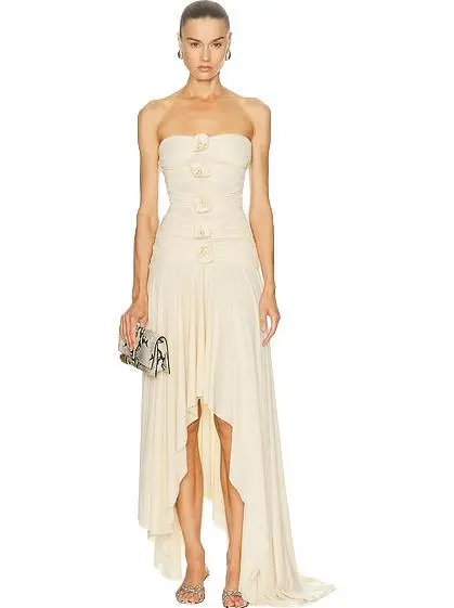 MAYGEL CORONEL Andi Maxi Dress - Macadamia