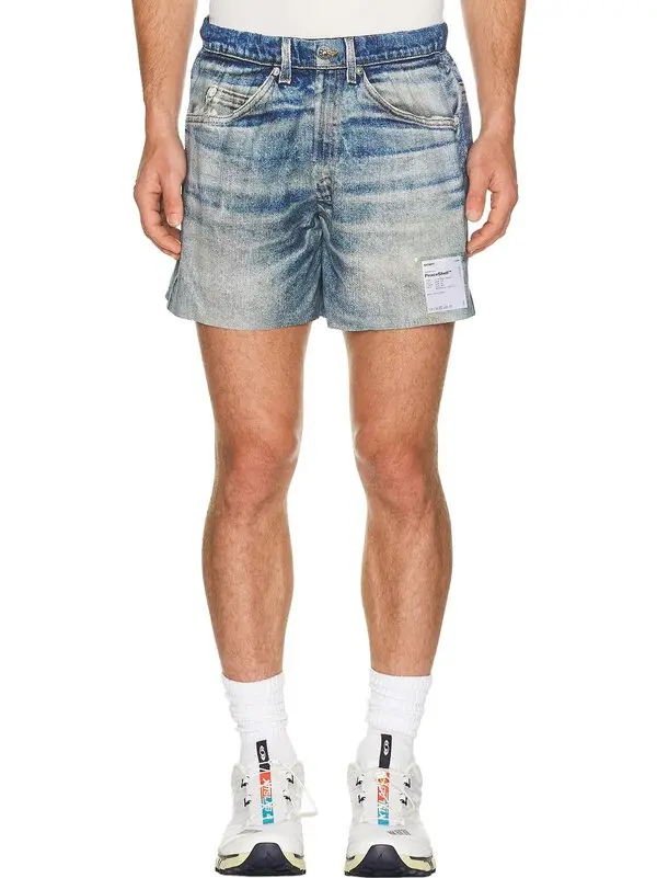 Satisfy Peaceshell 5 Unlined Short - Digital Denim