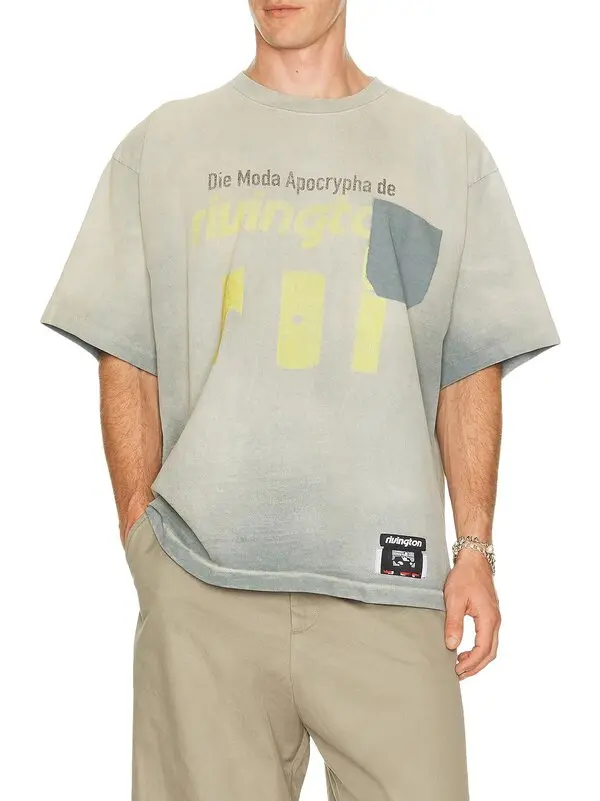 RRR123 Die Moda Cva Tee In Grey - Grail Grey