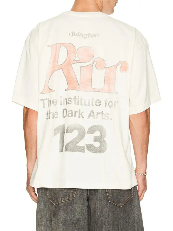 RRR123 Dark Arts Cva Tee In White - Max White