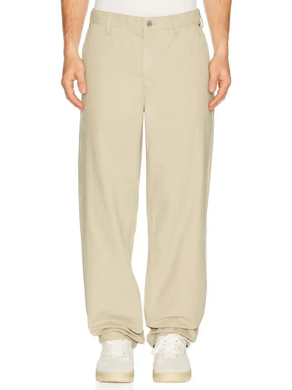 Reigning Champ Cotton Canvas Grounds Standard Pant - Sand