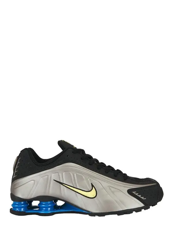 Nike Shox R4 Wc World Cup Sneakers - Black  Canary  Metallic Pewter  Light Ph