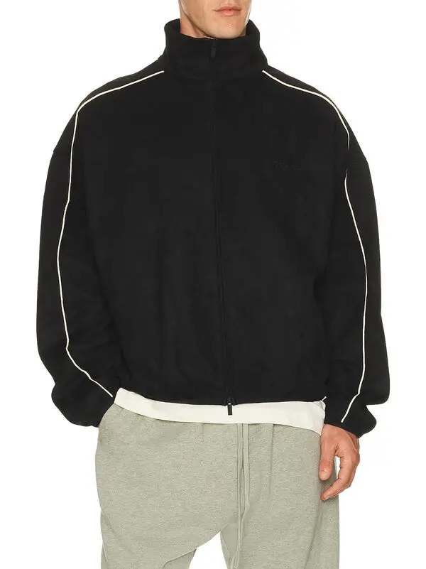 Fear Of God Signature Modern Track Jacket - Vintage Black