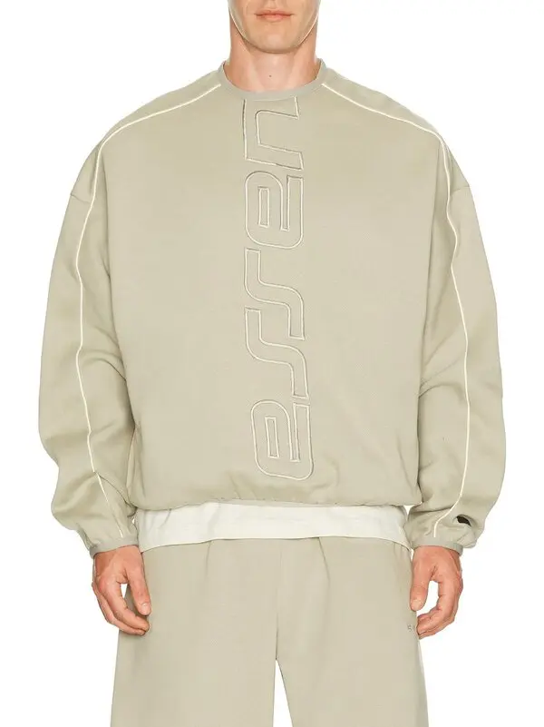 Fear Of God Active Trace Modern Crewneck Sweatshirt - Seal