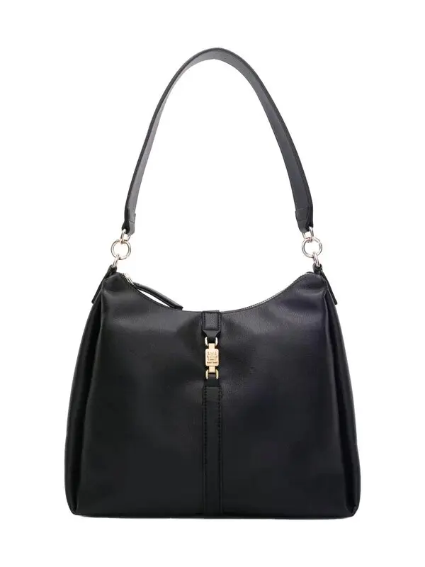 Tommy Hilfiger Logo-plaque Shoulder Bag - Black