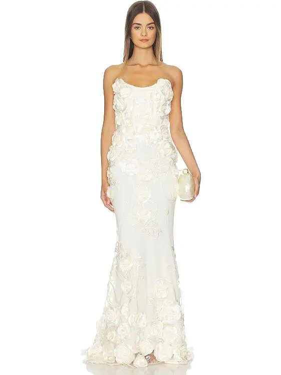 ZHIVAGO Aonia Gown - Ivory
