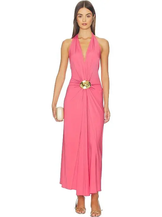 Silvia Tcherassi Veracruz Dress - Hot Pink